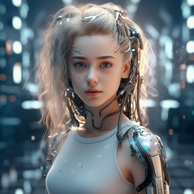 Premium Photo | Human robot robot head robot face humanoid robot ... Premium Photo | Human robot robot head robot face humanoid robot ...