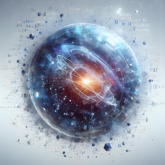 Premium Photo Hyper Realistic Astro Algorithms Concept Algorithms And