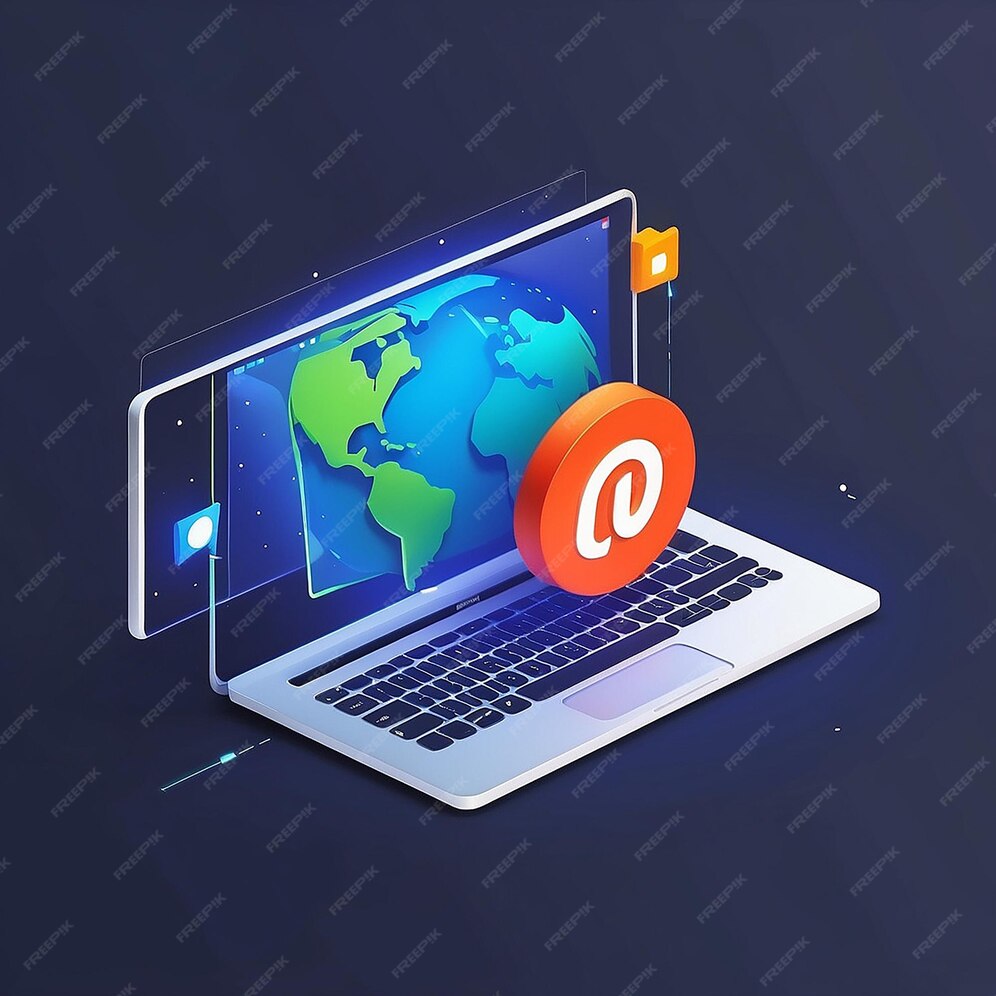 Hypertext Transfer Protocol Concept HTTP data web page Web browser internet communication ...