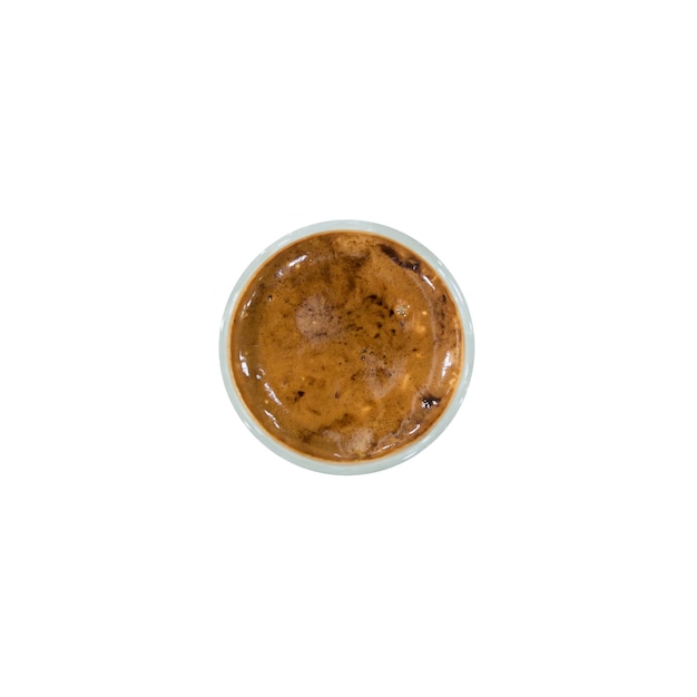 Premium Photo Ice Coffee On A Table With Cream Being Poured Into It Showing The Texture And