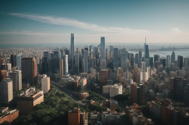 Premium AI Image | Iconic City Skylines Premium AI Image | Iconic City Skylines