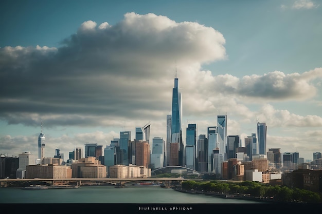 Premium AI Image | Iconic City Skylines Premium AI Image | Iconic City Skylines