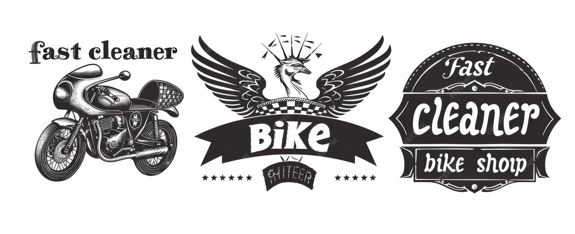 The iconic emblems of the biker clubs including motorcycle rider badges ... The iconic emblems of the biker clubs including motorcycle rider badges ...