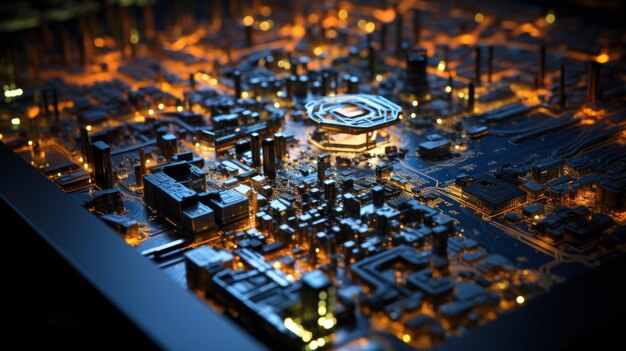 Premium AI Image | Illustrating advanced geospatial technology Premium AI Image | Illustrating advanced geospatial technology