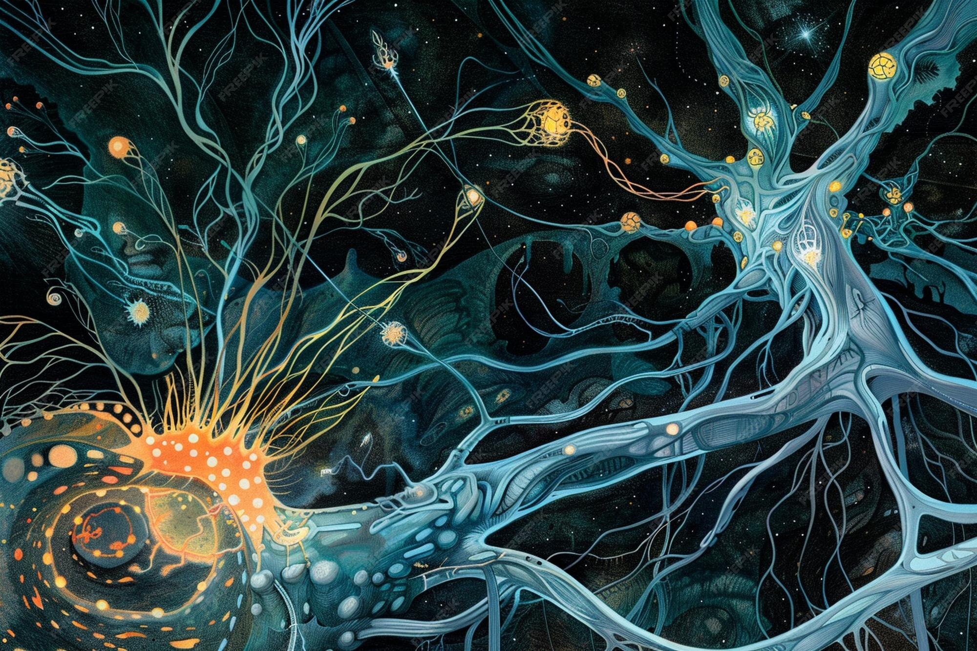 Illustrating precise nerve pathways ar generative ai | Premium AI ... Illustrating precise nerve pathways ar generative ai | Premium AI ...