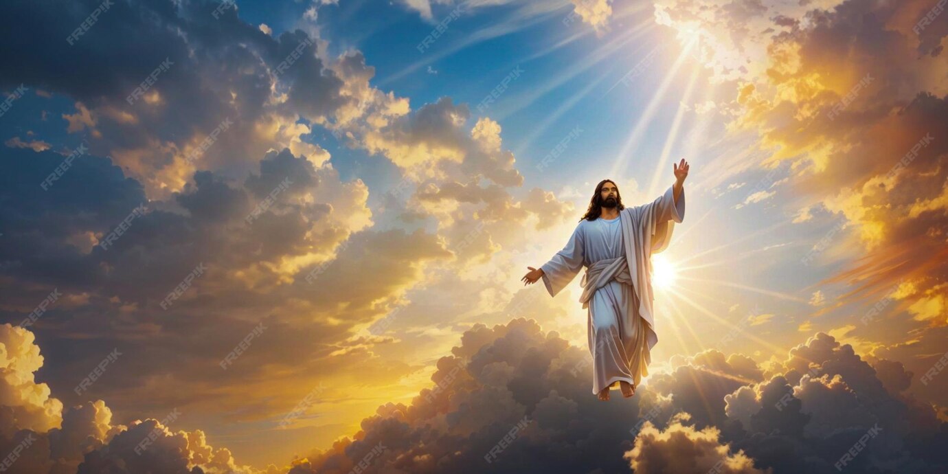 Premium AI Image | illustration painting of The resurrected Jesus ... Premium AI Image | illustration painting of The resurrected Jesus ...
