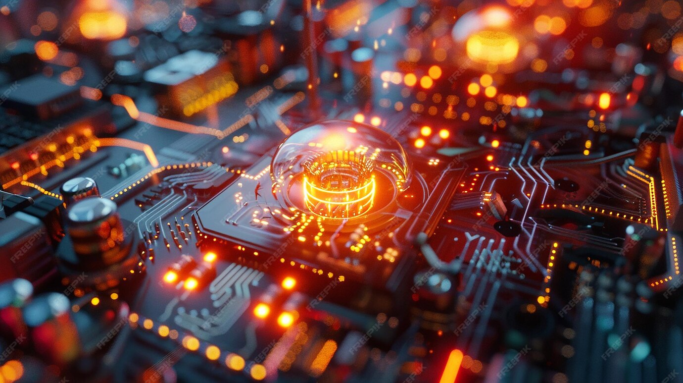 Illustration Quantum Computer Core Visualization | Premium AI-generated ... Illustration Quantum Computer Core Visualization | Premium AI-generated ...