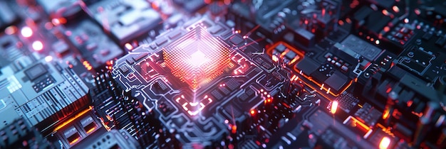 Premium Photo | Illustration Quantum Computer Core Visualization Premium Photo | Illustration Quantum Computer Core Visualization