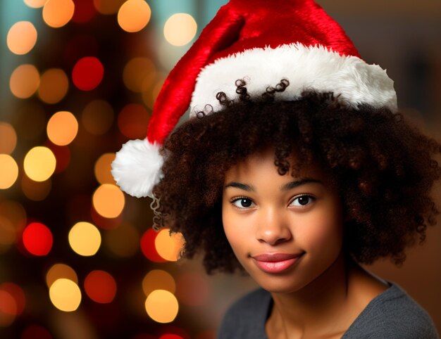 Premium Ai Image Image Of A Beautiful Young Black Woman Wearing A