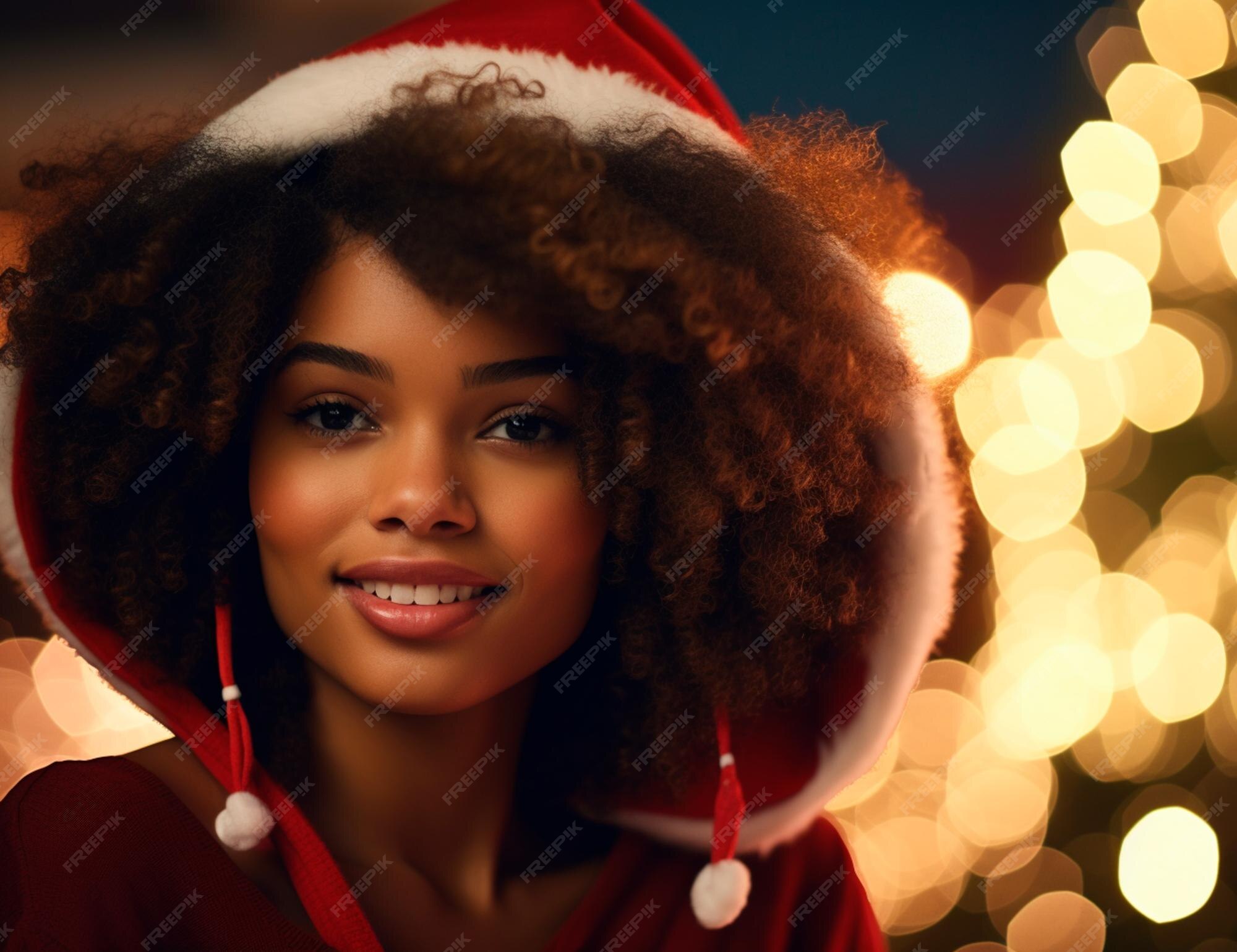 Premium Ai Image Image Of A Beautiful Young Black Woman Wearing A