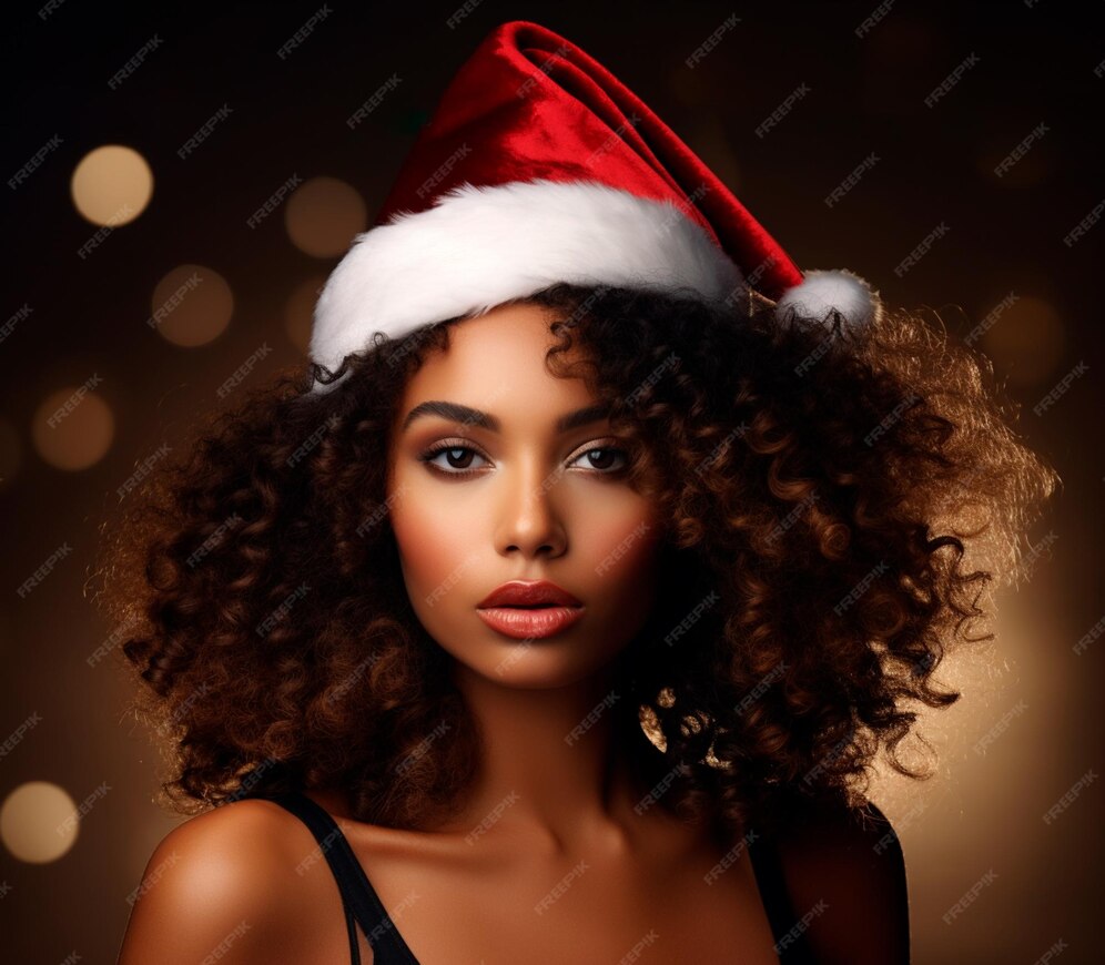 Premium Ai Image Image Of A Beautiful Young Black Woman Wearing A