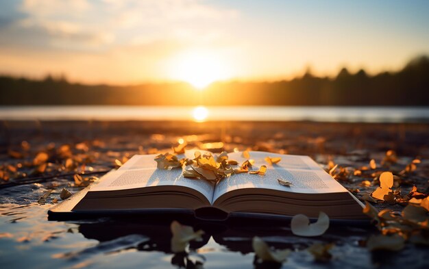 Premium AI Image | Imagination Unbound Floating Book in Surreal Scene Premium AI Image | Imagination Unbound Floating Book in Surreal Scene