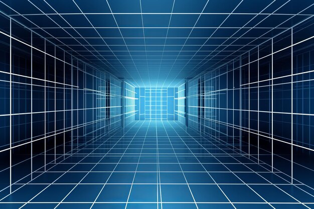 Premium AI Image | Immersive 3D Wireframe Grid Room Background A ... Premium AI Image | Immersive 3D Wireframe Grid Room Background A ...