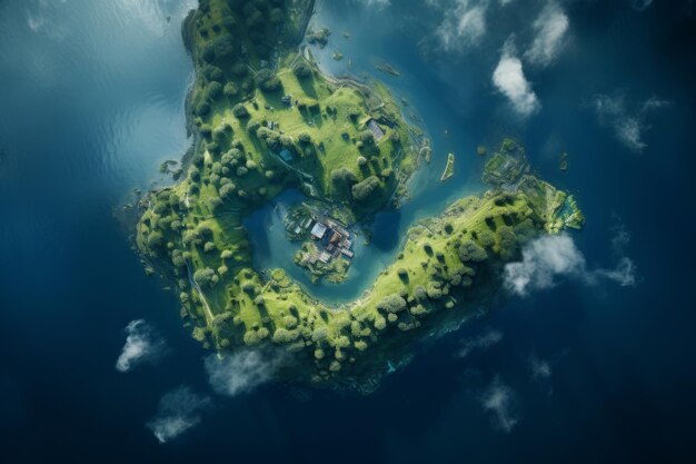 Premium Photo | Immersive Exploration Captivating Aerial View of a ... Premium Photo | Immersive Exploration Captivating Aerial View of a ...