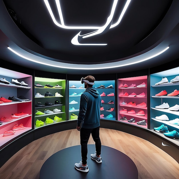 Immersive Virtual Reality Shopping for Nike Products | Premium AI ... Immersive Virtual Reality Shopping for Nike Products | Premium AI ...
