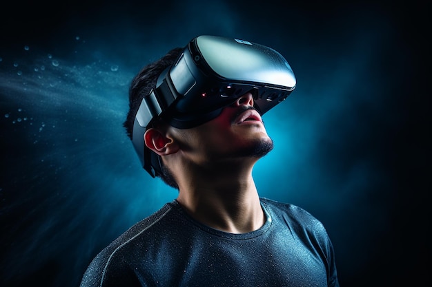 Premium AI Image | Immersive VR Experience Generative AI Premium AI Image | Immersive VR Experience Generative AI