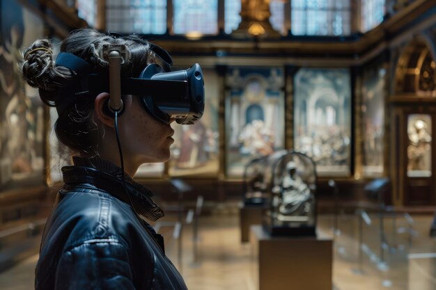 Premium Photo | Immersive vr experience Premium Photo | Immersive vr experience