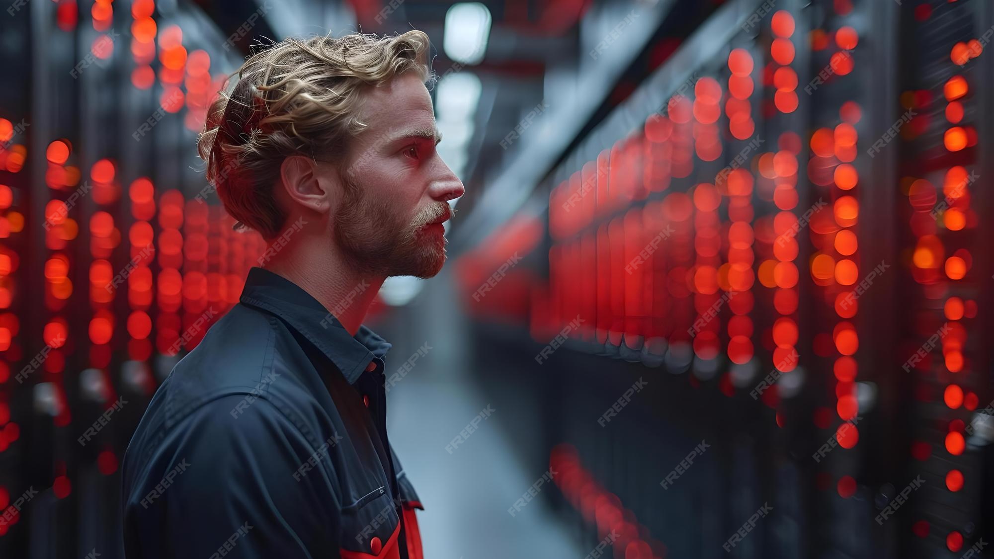 Premium Photo Implementing Sustainable Practices In Cloud Computing Within A Data Center