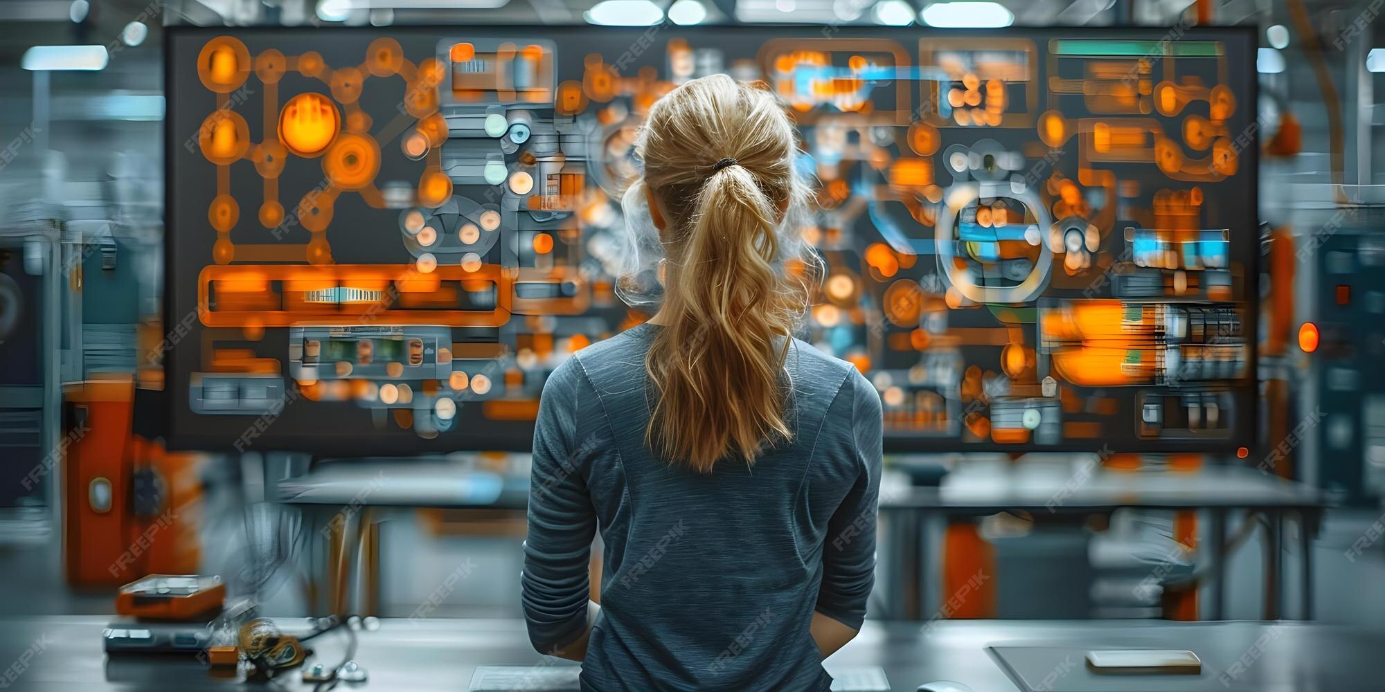 Premium Photo Improving Business Processes Through Automation And Workflow Optimization