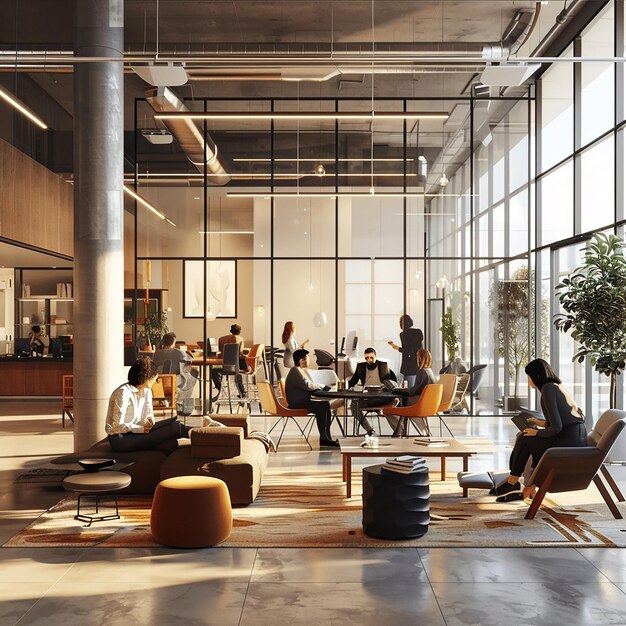 Inclusive Innovation Diverse Professionals Collaborating in a Modern ... Inclusive Innovation Diverse Professionals Collaborating in a Modern ...