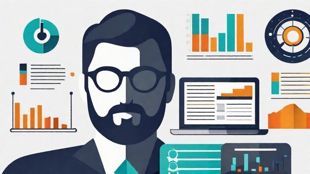 Premium AI Image | InDepth Data Analysis Techniques Premium AI Image | InDepth Data Analysis Techniques