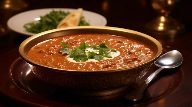 Premium AI Image | Indian chicken curry generated by AI Premium AI Image | Indian chicken curry generated by AI