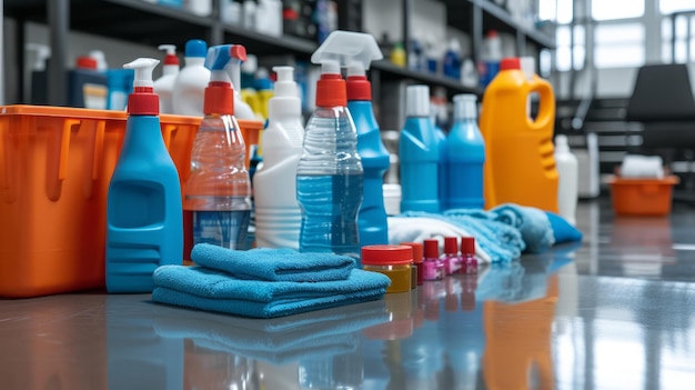 Industrial cleaning supply store