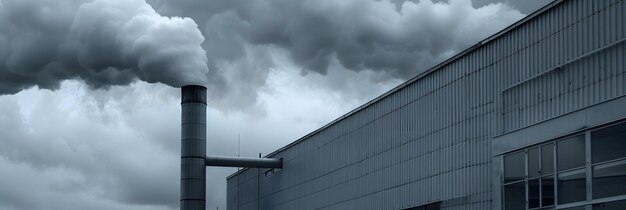Industrial Smokestack Pollution | Premium AI-generated image Industrial Smokestack Pollution | Premium AI-generated image