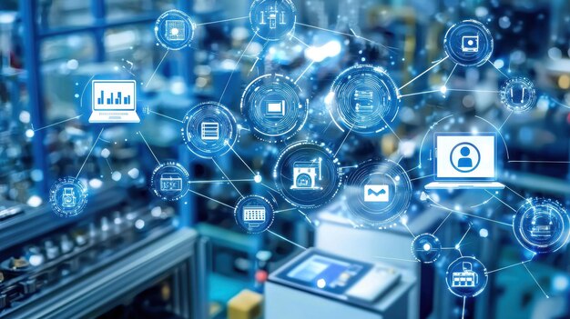 Industry Smart Factory Digital Transformation Automation Networking and ... Industry Smart Factory Digital Transformation Automation Networking and ...