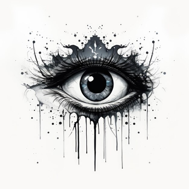 Premium AI Image | Inkblot Illusions Decoding the Enigmatic Rorschach Test Premium AI Image | Inkblot Illusions Decoding the Enigmatic Rorschach Test