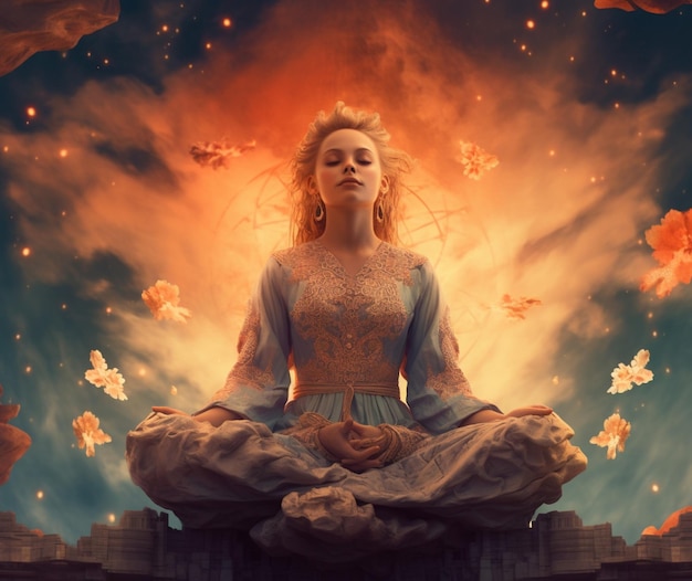Premium AI Image | Inner peace Premium AI Image | Inner peace