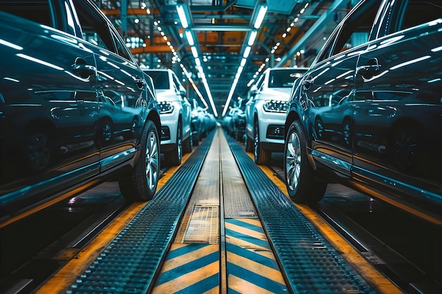 Premium Photo | Innovative Automation in Automotive Manufacturing ... Premium Photo | Innovative Automation in Automotive Manufacturing ...