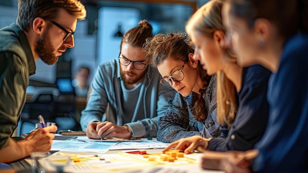 Premium Photo | Innovative Project Planning Workshop Premium Photo | Innovative Project Planning Workshop