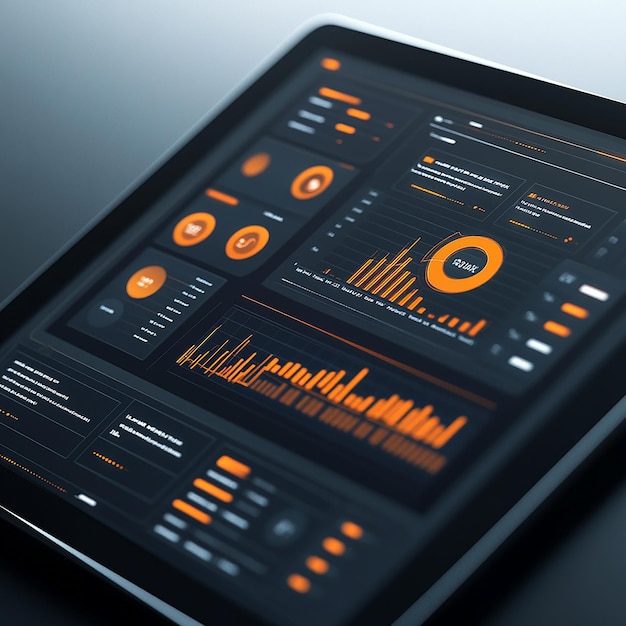 Insights Unveiled A 3D Rendered Digital Marketing Dashboard | Premium ... Insights Unveiled A 3D Rendered Digital Marketing Dashboard | Premium ...