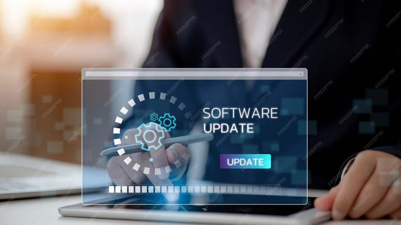 Premium Photo | Installing update process Software updates or operating ...