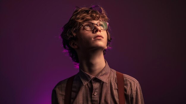 Premium Photo | Intellectual Charm Teenage Geek Edition Premium Photo | Intellectual Charm Teenage Geek Edition