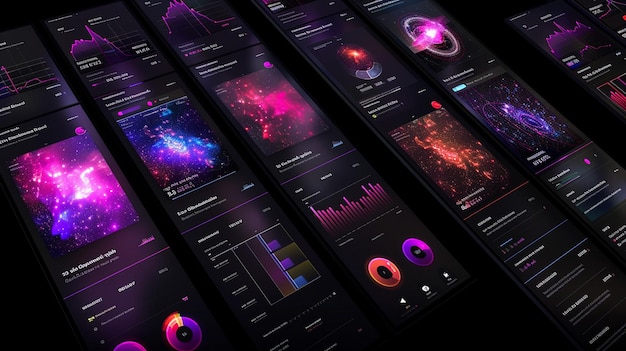 Interactive Data Dashboards Display | Premium AI-generated image Interactive Data Dashboards Display | Premium AI-generated image