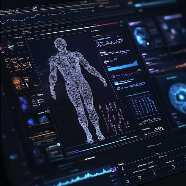An interactive digital chart displaying patient progress and treatment ... An interactive digital chart displaying patient progress and treatment ...