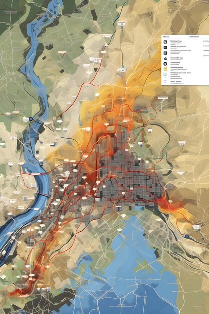 세인트 알버트 시 지도 이미지 - Freepik에서 무료 다운로드
