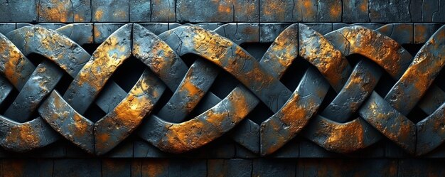 Premium Photo | Interlocking Geometric Shapes Complex Pattern Wallpaper Premium Photo | Interlocking Geometric Shapes Complex Pattern Wallpaper