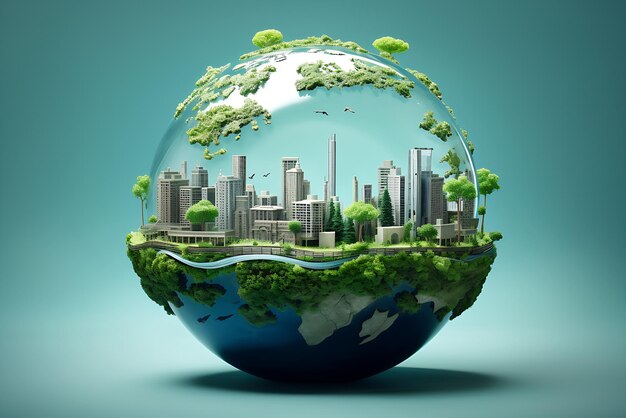 Premium AI Image | International earth day creative photo Premium AI Image | International earth day creative photo