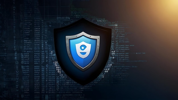 Premium Photo | Internet Security Shield Icon Protecting Web Browser Premium Photo | Internet Security Shield Icon Protecting Web Browser
