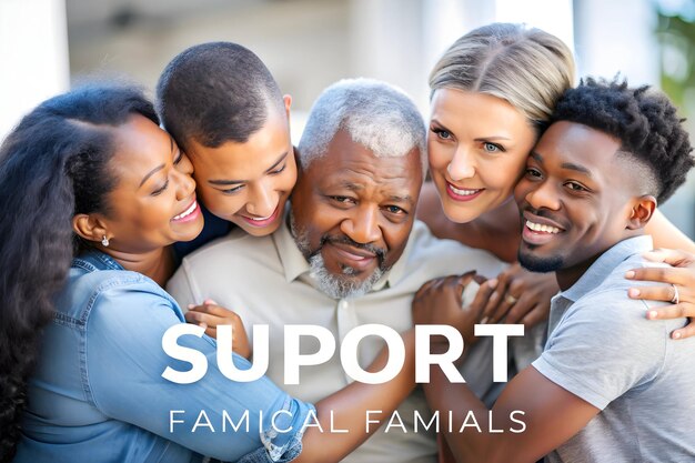 Interracial Family Harmony Circle Vector Design for Wellness Campaigns ... Interracial Family Harmony Circle Vector Design for Wellness Campaigns ...