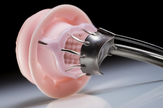 Premium AI Image | Intrauterine Device CloseUp View Premium AI Image | Intrauterine Device CloseUp View