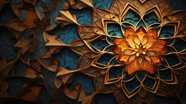 Premium AI Image | Intricate Islamic Patterns Premium AI Image | Intricate Islamic Patterns