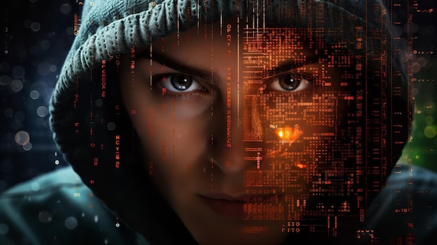 Premium AI Image | Intricate programming virtual reality components and ... Premium AI Image | Intricate programming virtual reality components and ...