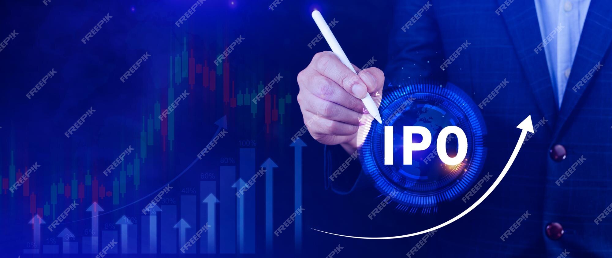 Premium Photo | IPO Initial public offering concept Businessman with ... Premium Photo | IPO Initial public offering concept Businessman with ...