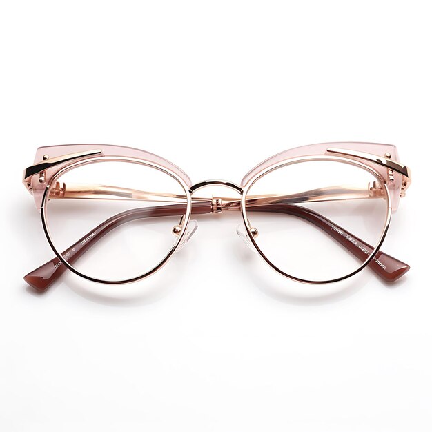 Premium Photo Isolated Of Bi Focal Glasses For Women Progressive Lenses Polycarbonate On White