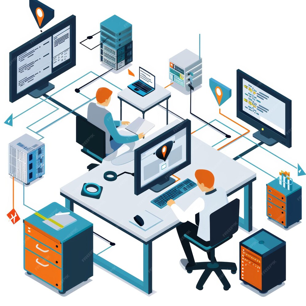 Isometric Flat 3d Vector Concept Of Software Development Coding And Programming Web Development
