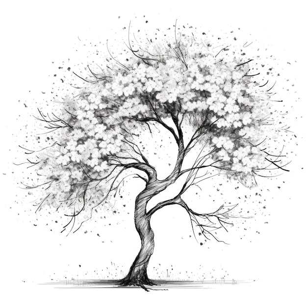 Premium AI Image | Japanese blooming cherry blossom tree ai generated Premium AI Image | Japanese blooming cherry blossom tree ai generated